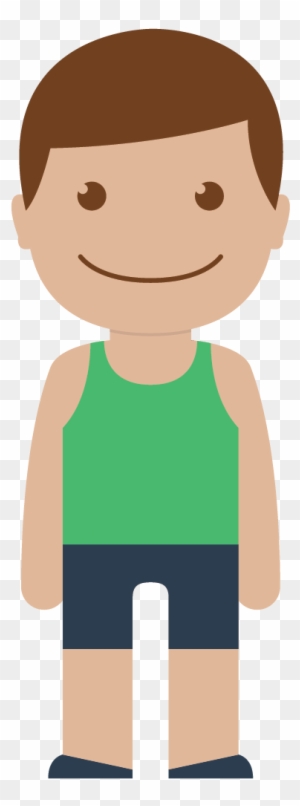 Kids Standing Clipart