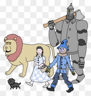 Off To See The Wizard - Cartoon - Free Transparent PNG Clipart Images ...