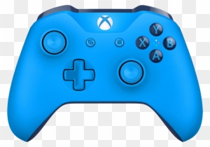 Xbox Wireless Controller (blue) - Free Transparent PNG Clipart Images ...