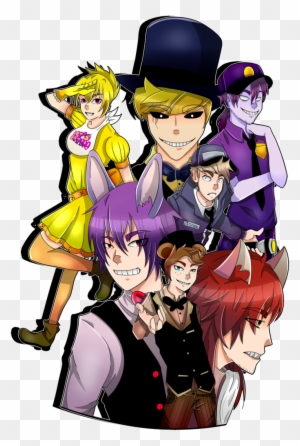 Five Nights At Freddys Humans - Five Nights At Freddy's At School ...