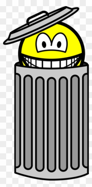 Trash Can Smile - Emoticon Trash - Free Transparent PNG Clipart Images ...