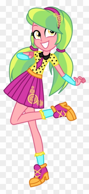 Canterlot High Lemon Zest Vector By Hellgirl66618 On - Mlp Eg Lemon ...