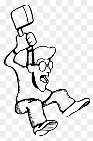 Fire Axe 2 Free Angry Guy With Axe - Angry Man Cartoon Gif - Free ...