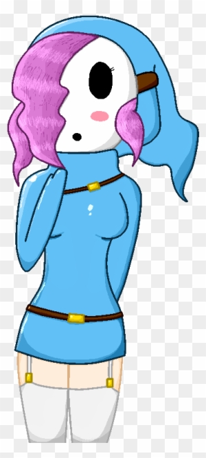 Blue Shy Gal - Shy Gal Blue - Full Size PNG Clipart Images Download