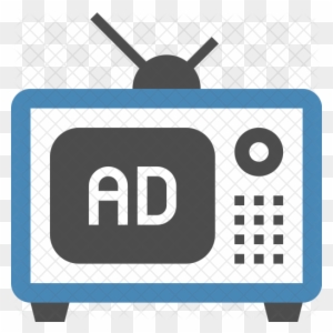 Announcement, Shapes, Announcer, Road Sign, Advertising - Tv Ads Icon ...