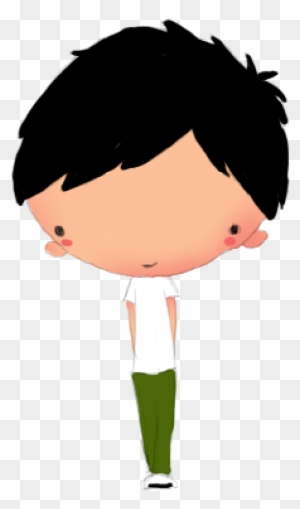 I Don't Want To Say Thank You - Shy Boy Cartoon Png - Free Transparent ...