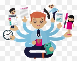 Organized Person Cartoon Clipart
