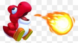 Fire Red Baby Yoshi By Redyoshiu - Mario Kart Baby Characters - Free ...