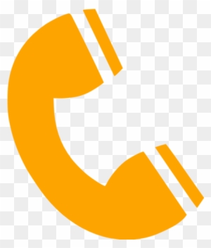 Phone Clipart Orange - Vector Telephone Icon - Free Transparent PNG ...