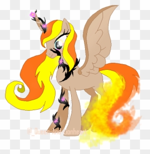Lava/fire Pony Adopt By Havoxious - Cartoon - Free Transparent PNG ...