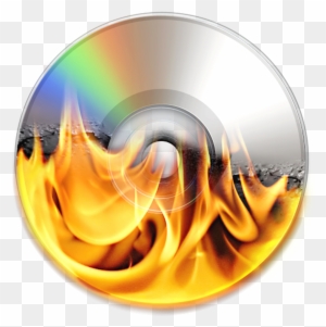 Burn Cd Icon - Circle - Free Transparent PNG Clipart Images Download