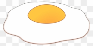 Illustration Of An Egg Cooked Sunny Side Up - Sunny Side Up ...