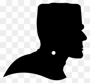 Frankenstein Side Profile Silhouette Vector Image Public - Frankenstein ...