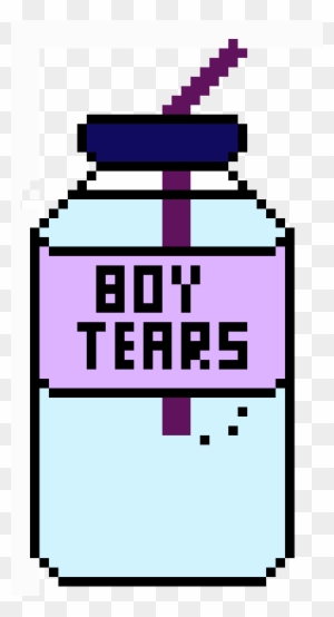 Boy Tears Bottle - Boy Tears Pixel Art - Free Transparent PNG Clipart ...