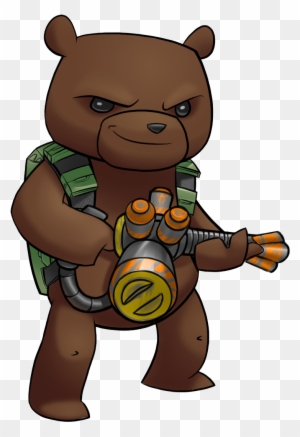 Battle Bears Gold Soldier - Free Transparent PNG Clipart Images Download
