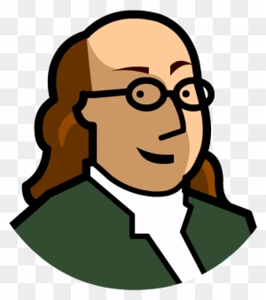Benjamin Franklin Bifocals Clipart