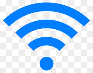 Blue Wifi Clip Art At Clker Com Vector Clip Art Online - Wifi Icon ...