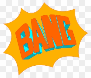 Illustration Of Bang Text - Bang Text - Free Transparent PNG Clipart ...