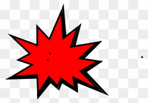 Pow Red Clip Art At Clker Com - Superhero Comic Book Background - Free ...