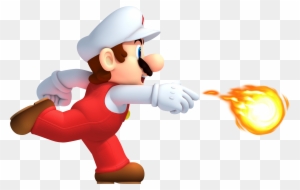Super Mario Bros Clip Art - Super Mario Fire Flower - Free Transparent ...