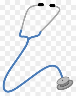 Blue Stethoscope Clipart Stethoscope Blue Whiteoutline - Stethoscope ...