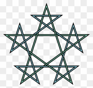 Open - Geometric Pentagram Tattoo - Free Transparent PNG Clipart Images ...