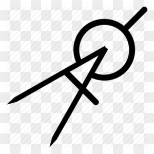 Drawn Compass Geometry - Compass Drawing Tool Png - Free Transparent ...