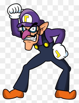 Donkey Kong 2d - Waluigi Png - Free Transparent PNG Clipart Images Download