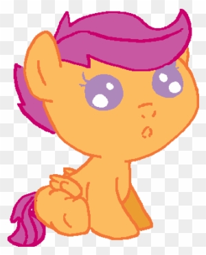 Baby Scootaloo By Canineenthusiast - My Little Pony Scootaloo Baby - Free Transparent PNG ...