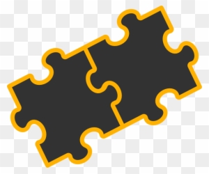 Puzzle Piece Puzzle Clip Art - 2 Puzzle Pieces Template - Free ...