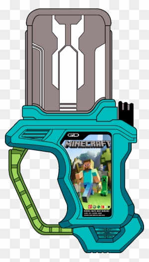 Minecraft Gashat By Wizofwonders - Microsoft Minecraft X-one - Free ...
