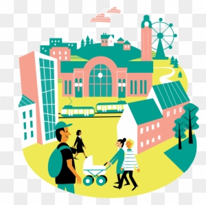 Helsinki Illustration - Free Transparent PNG Clipart Images Download