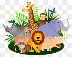Cartoon Animal Group Image - Group Of Animals Cartoon - Free ...