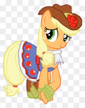 Applejack In Bikini Vector By Wojtekc4d - Applejack En Bikini ...