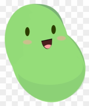 Lima Bean Common Bean Green Bean - Chibi Bean - Free Transparent PNG ...