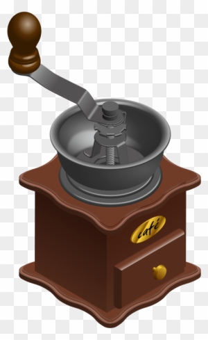 Free Manual Coffee Grinder Clip Art - Coffee Mill Animated Gif - Free ...