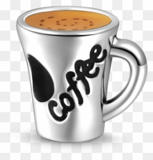 Pandora Coffee Cup Charm - Free Transparent PNG Clipart Images Download