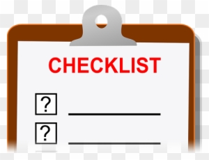 Checklist Clip Art, Transparent PNG Clipart Images Free Download ...