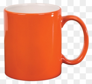 Cup Clipart Ceramic - Color Changing Mug Orange - Free Transparent PNG ...