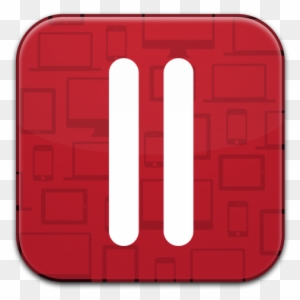 Two Little Parallel Lines Of Pause Icons - Parallels Icon - Free ...