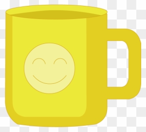Smiley Coffee Cup Yellow Cafe - Smiley - Free Transparent PNG Clipart ...