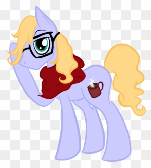 Hipster Pony By Tinyfeather - Cartoon - Free Transparent PNG Clipart ...
