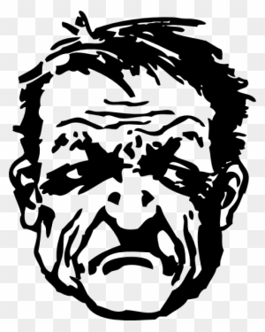 Creeped Out Face Clip Art