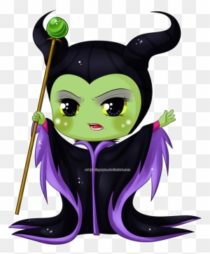 Young Maleficent Chibi By Crowndolls On Deviantart - Maleficent Chibi ...