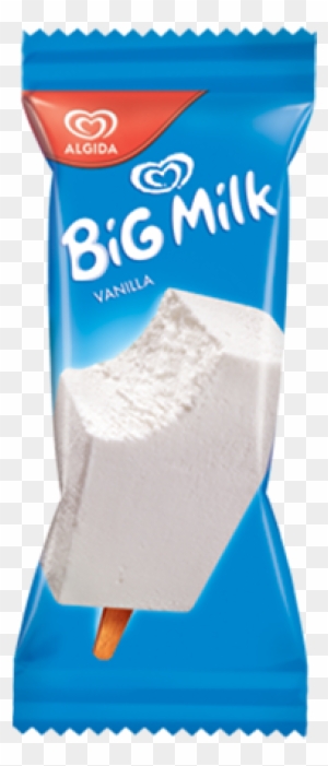 Big Milk - Algida Big Milk Nugat - Free Transparent PNG Clipart Images ...