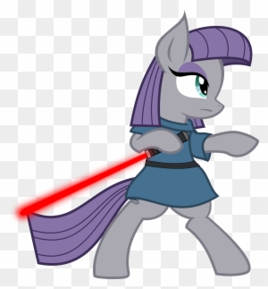 Mlp Maud Pie By Ispincharles - My Little Pony Jedi - Free Transparent ...