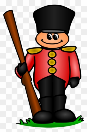 Red Coat Soldier Cartoon - Free Transparent PNG Clipart Images Download
