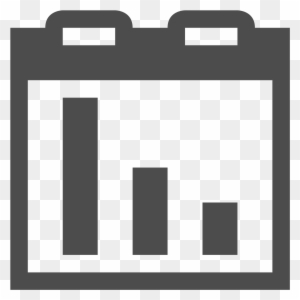 Open - Calendar Icon Svg - Free Transparent PNG Clipart Images Download