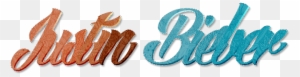 Justin Bieber == Texto Png By Darcys-resources - Calligraphy - Free ...