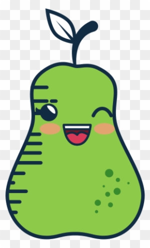 Pear Cartoon Smiley Fruit - Fruit - Free Transparent PNG Clipart Images ...
